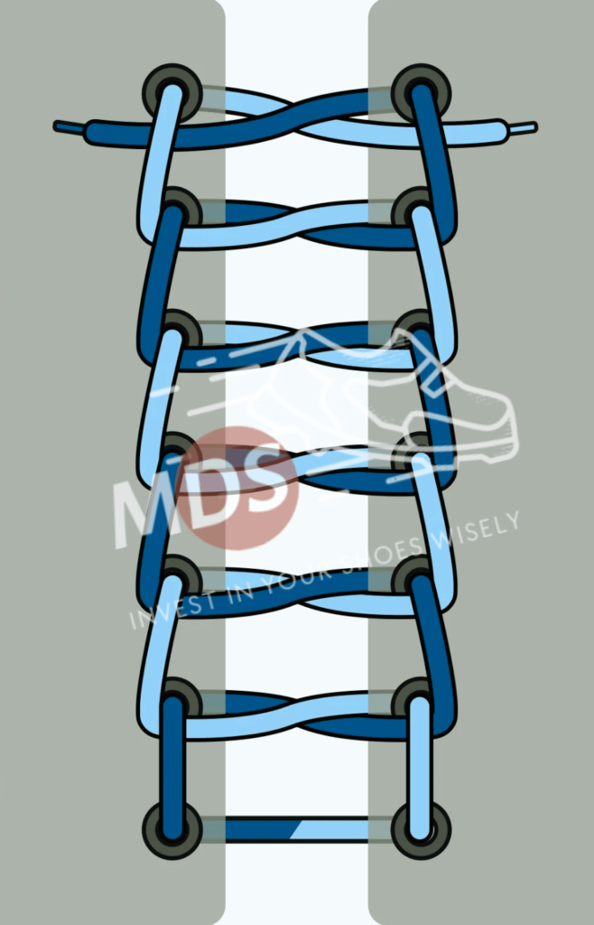 6 shoelace patterns to give your shoe a strong hold!